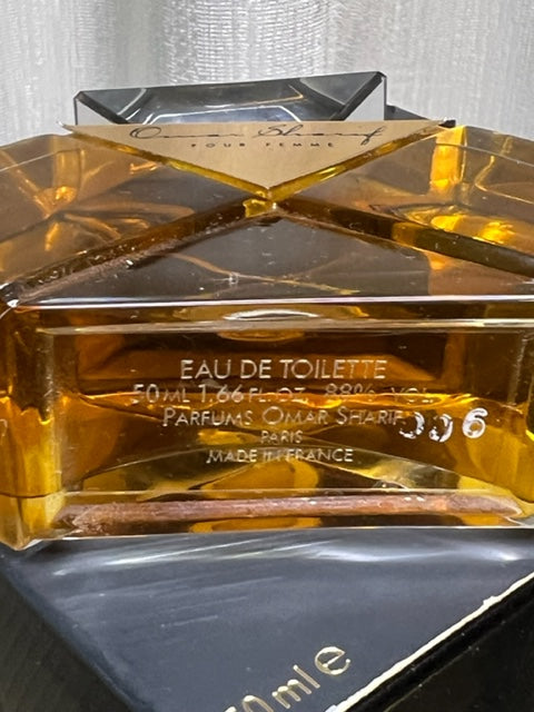 Omar Sherif Pour Femme edt 50 ml. Vintage 1990. Sealed bottle – My old ...