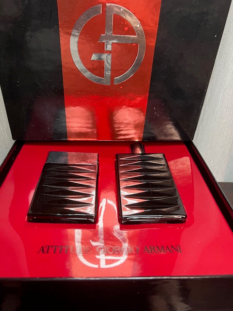 Attitude Armani perfume set edt 50 ml + apres rasage 75 ml. Full/not u ...