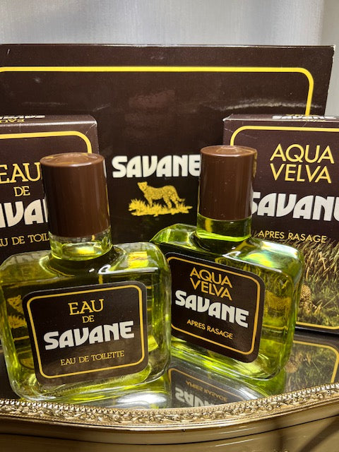 J. B. Williams Co. Savane perfume gift set. Edt 125 ml/après rasage 12 ...