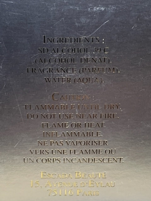 Escada collection 1997 edp 50 ml. Rare vintage 1997 original. – My old ...