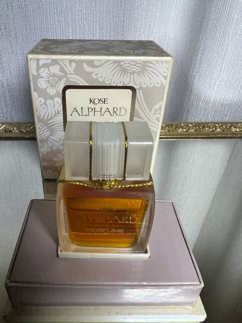 Alphard Kose (Japan) extrait 14 ml. Vintage 1970. Sealed – My old perfume