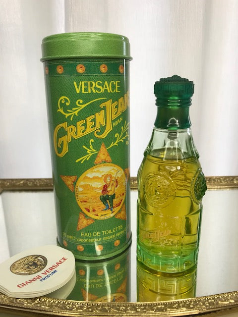 Green Jeans Versace edt 75 ml. Rare, original 1996. – My old perfume